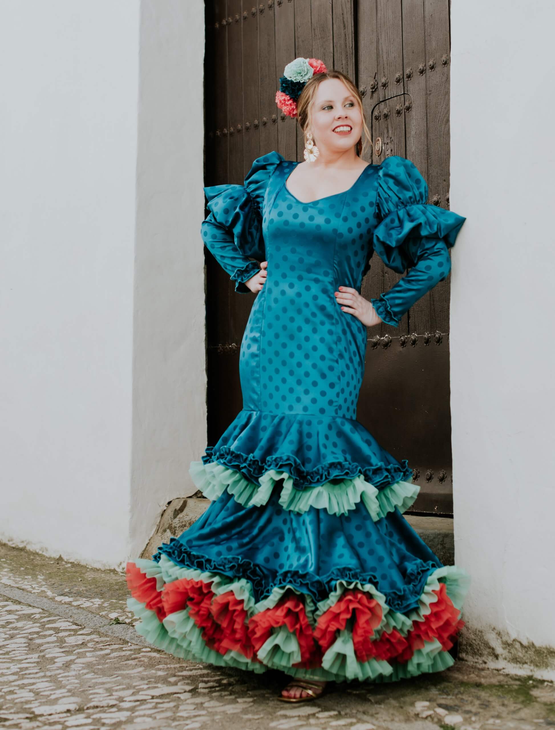 Traje de flamenca Isabel Hernandez Modelo Brisa